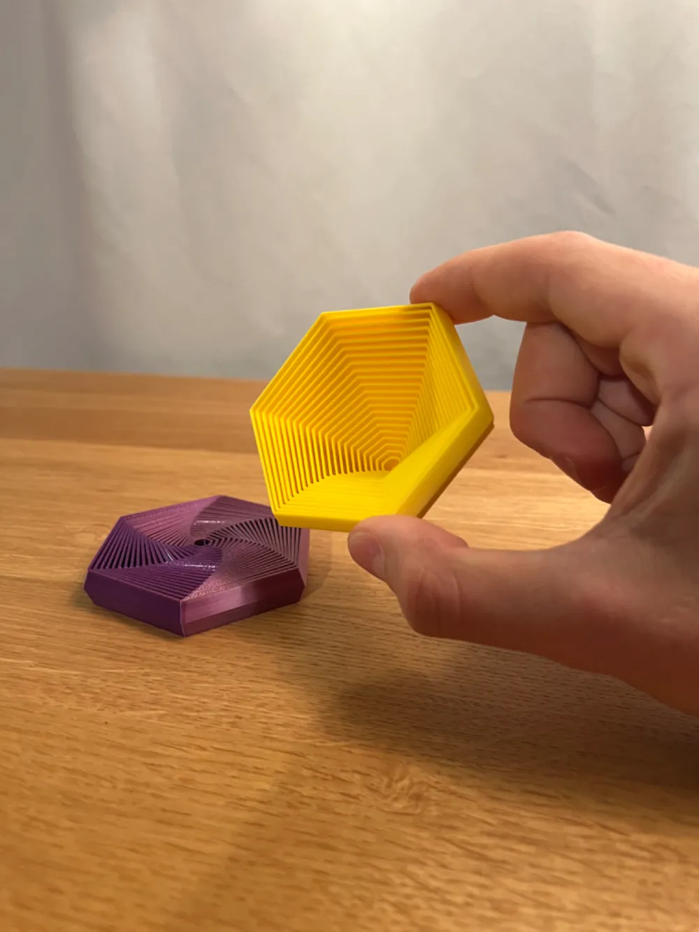 Hexagon Fidget Toy by fifindr MakerWorld: Download Free 3D Models