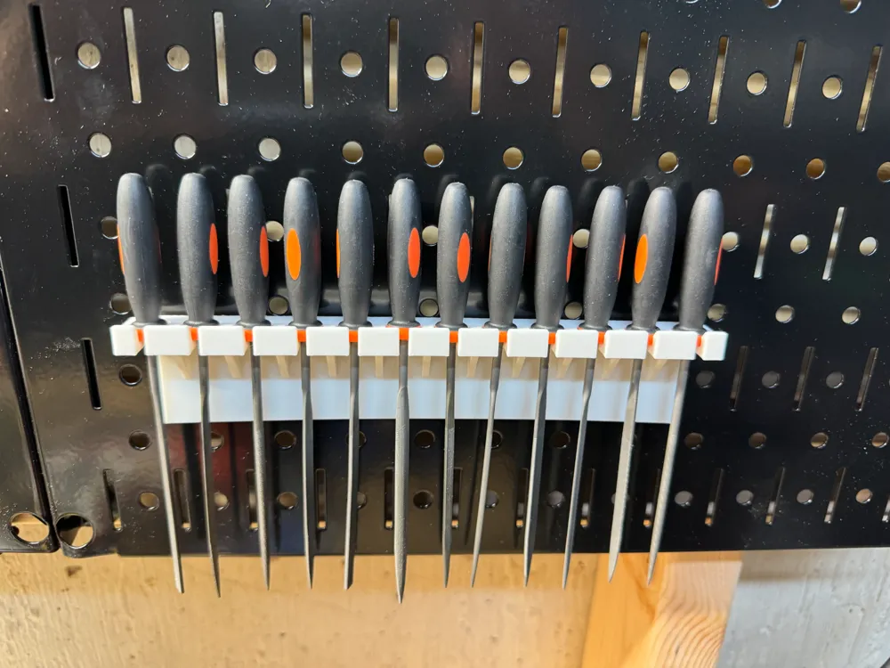 File Holder for Wall control peg board system by Shuppy - MakerWorld