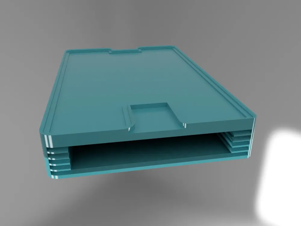 BambuLab A1mini Printer Stand with Plate Organizer - Free 3D Print ...