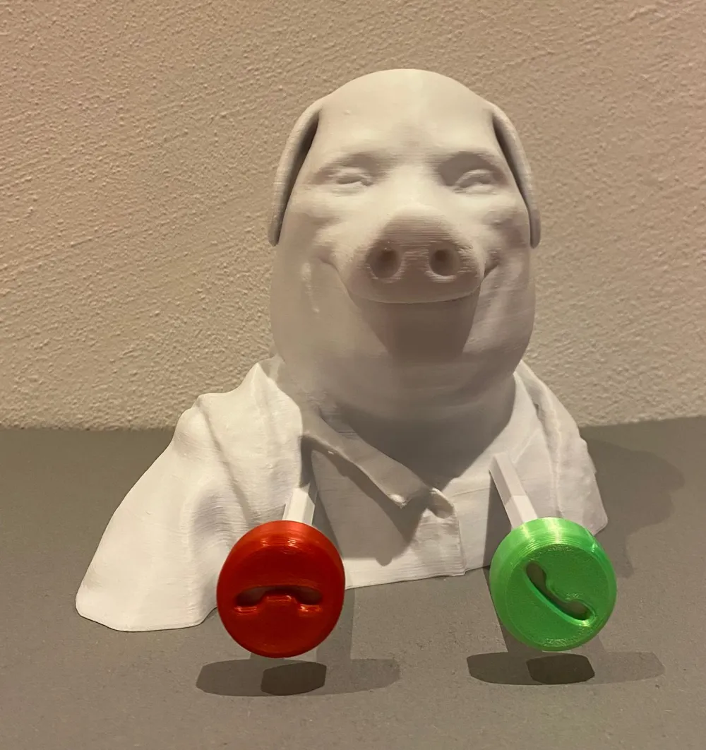 John Pork calling - Free 3D Print Model - MakerWorld