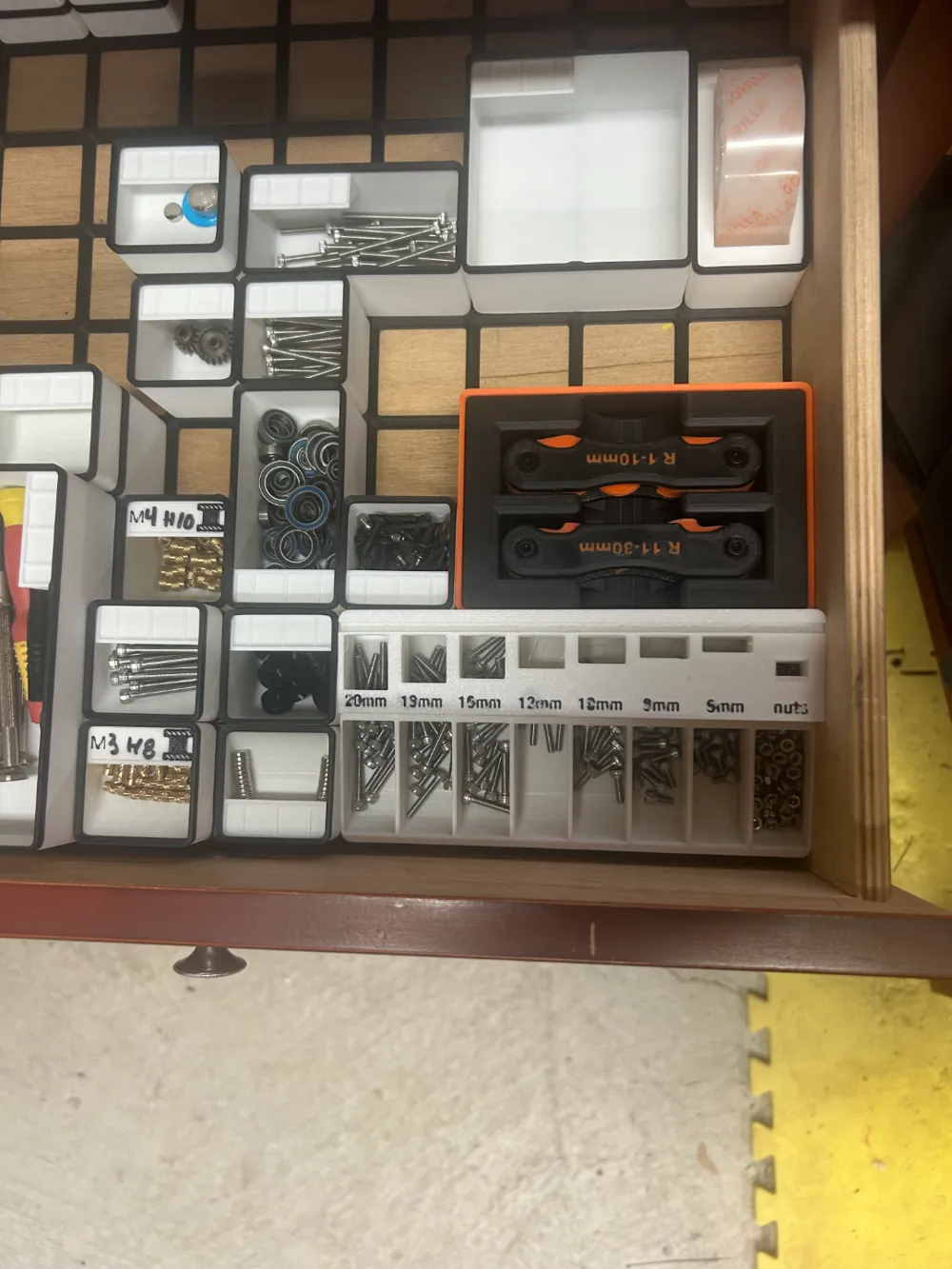 6x6 Gridfinity baseplate with 6x2 magnet by jf.marinaoka - MakerWorld