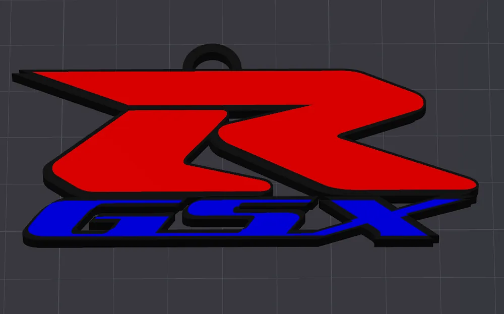 logo suzuki gsxr by snypers85 - MakerWorld