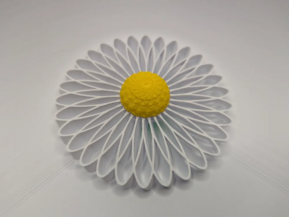 Daisy Pinwheel Fidget Spinner by Pound Cake MakerWorld: Download Free ...