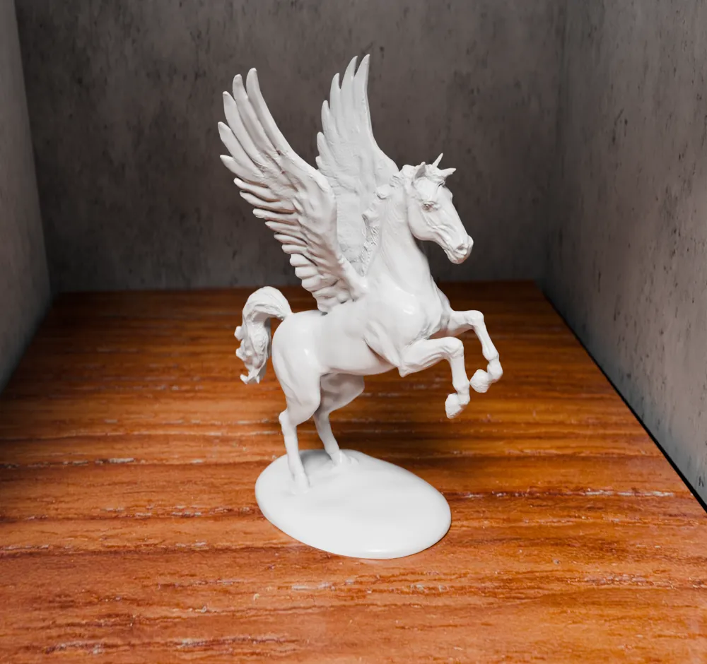 Rearing pegasus by Budahazi_Design - MakerWorld