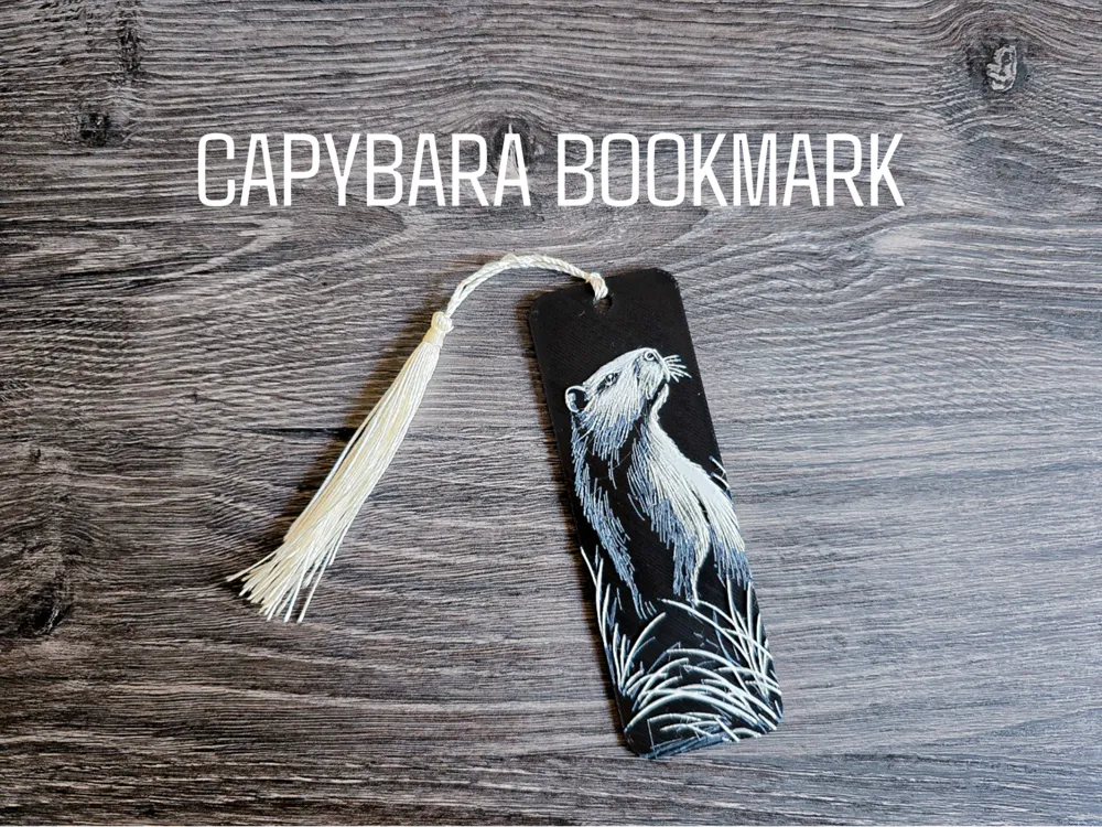 Bookmark - Capybara - Free 3D Print Model - MakerWorld