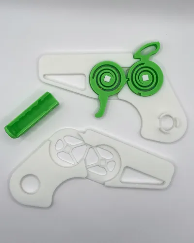 Fidget Gun - Free 3D Print Model - MakerWorld