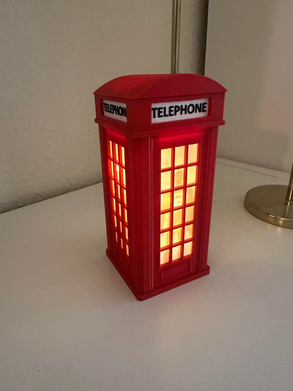 Telephone booth light box (ft. Superman) by Bero - MakerWorld