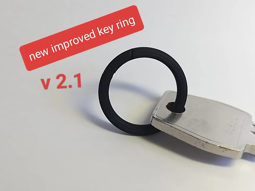 new improved key ring - Free 3D Print Model - MakerWorld