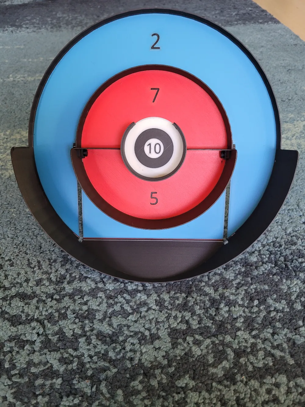 Bulls-Eye The Game - Portable Target & Fuzzy Balls by H2Jack Concepts ...