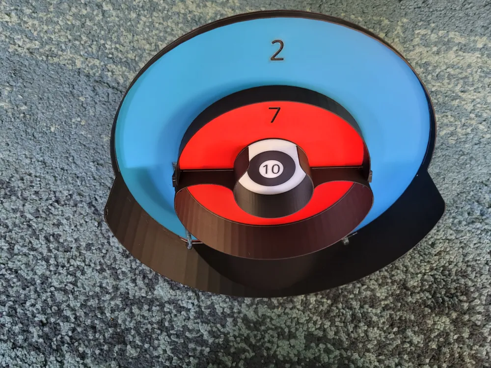 Bulls-Eye The Game - Portable Target & Fuzzy Balls by H2Jack Concepts ...