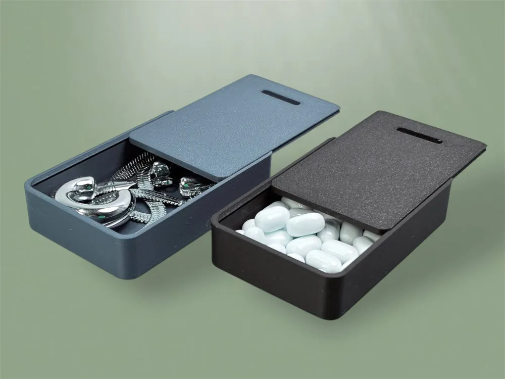 Cool Mini Box with Sliding Lid (support-free) by JensenCraft MakerWorld ...