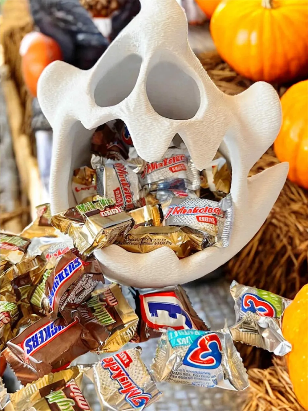 Ghost Candy Bowl by Ada & K 3DA MakerWorld: Download Free 3D Models