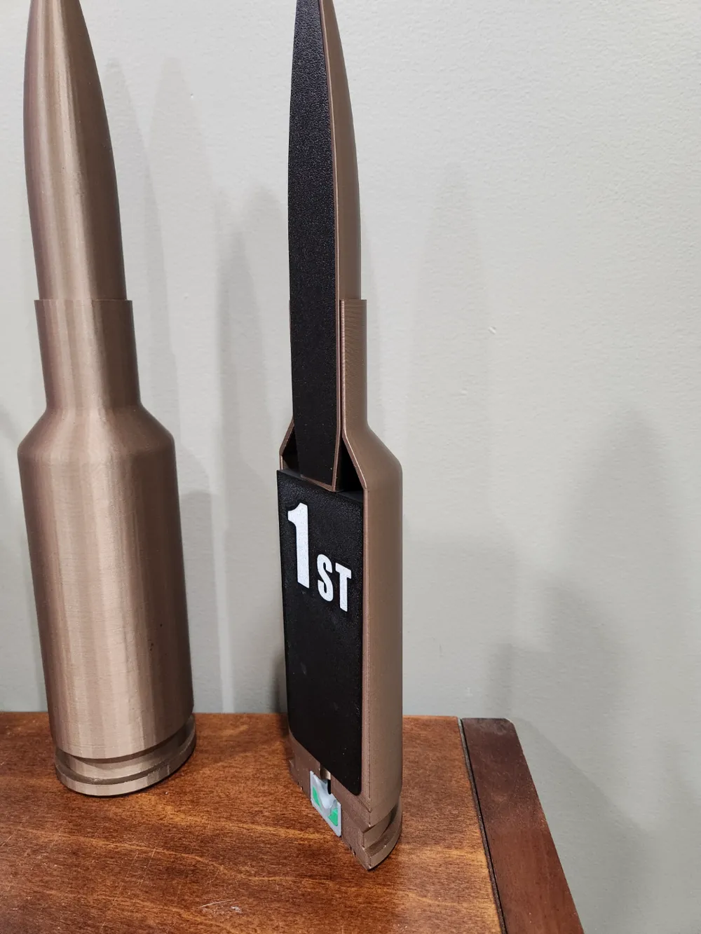 "Bullet Trophy" - 6mm BRA Cartridge Cross Section - 631% by ...