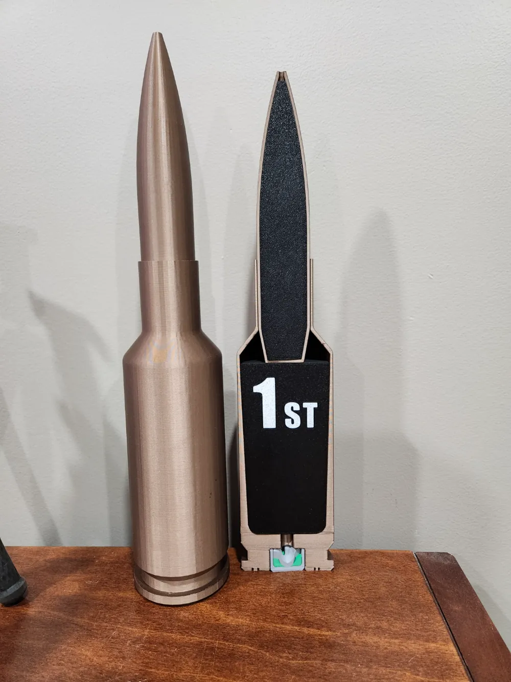 "Bullet Trophy" - 6mm BRA Cartridge Cross Section - 631% by ...