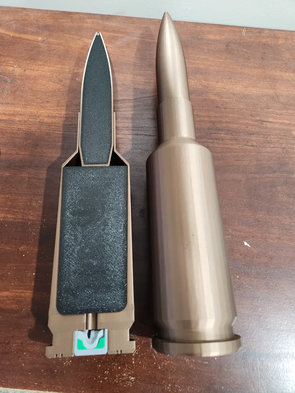 "Bullet Trophy" - 6mm BRA Cartridge Cross Section - 631% by ...