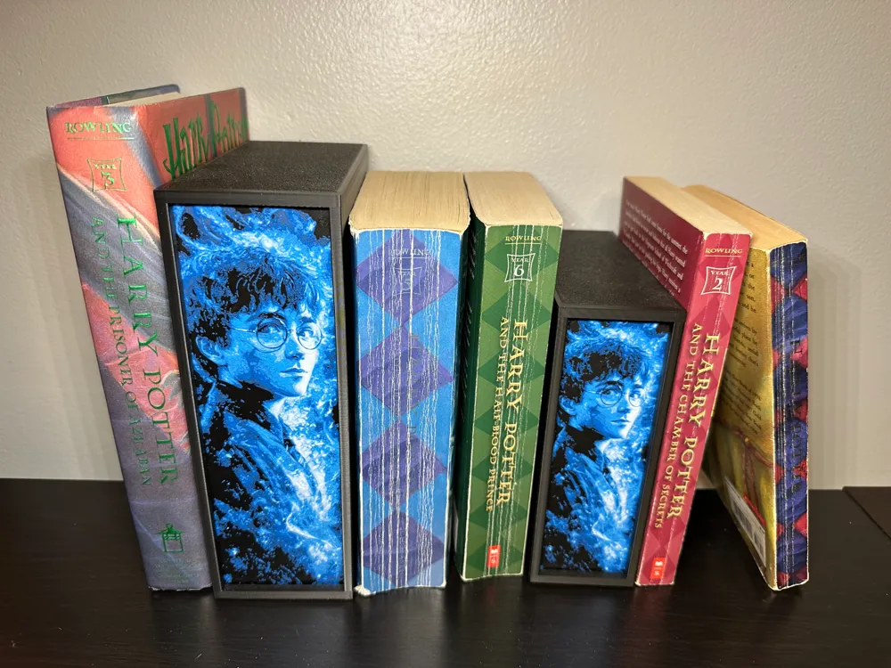 Harry Potter Hueforge Bookmarks 1 - 2 sizes by Hey Ben - MakerWorld