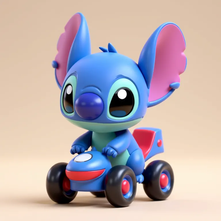 Stitch in the car by Bodi3 MakerWorld: Download Free 3D Models