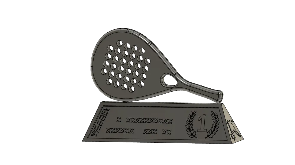 Padel Trophy by minciottimarco - MakerWorld