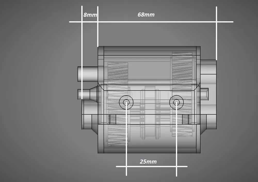 2-Speed Gearbox by Vanishinter MakerWorld: Download Free 3D Models
