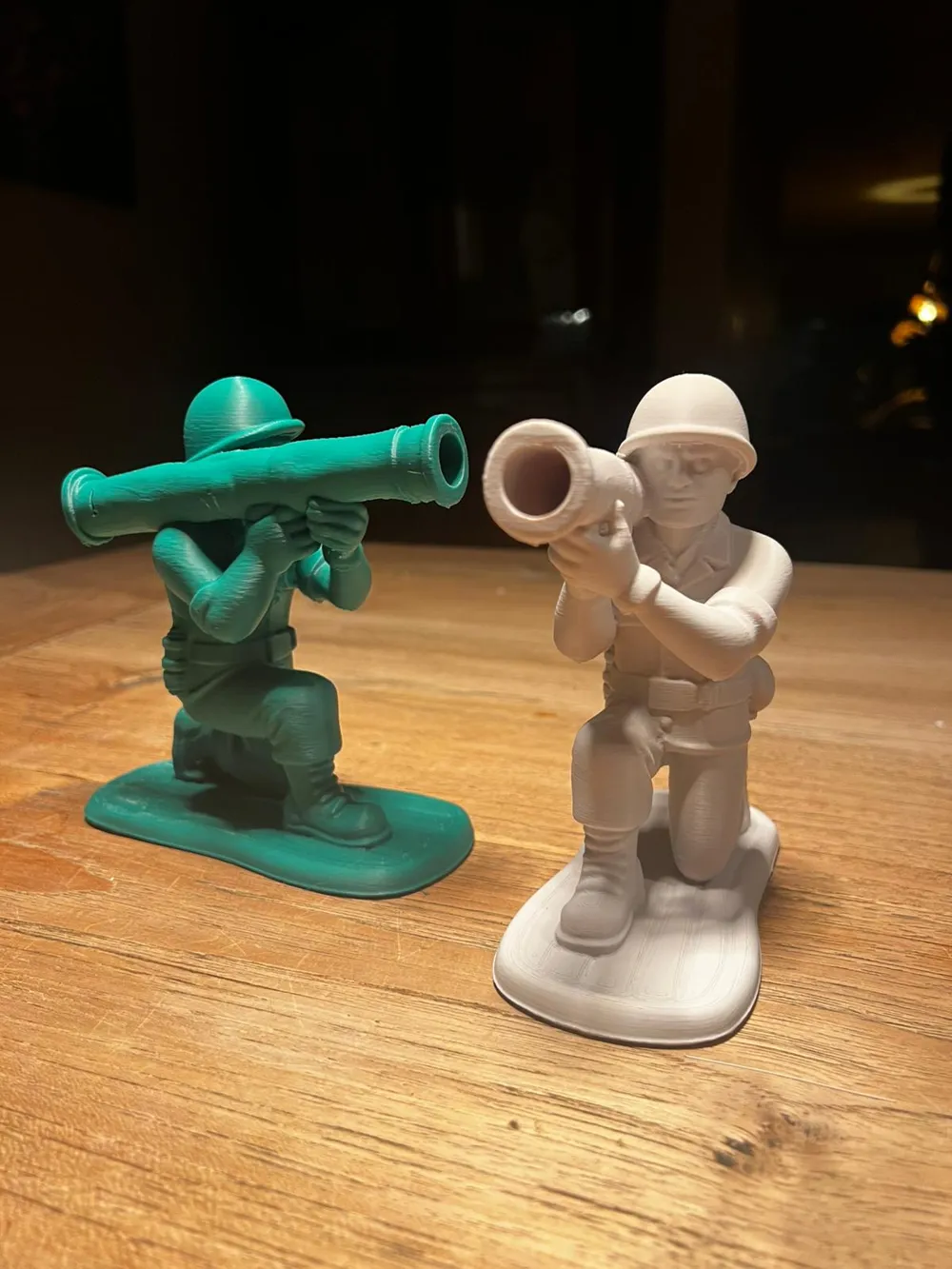 Pen Holder - Bazooka Soldier - Free 3D Print Model - MakerWorld