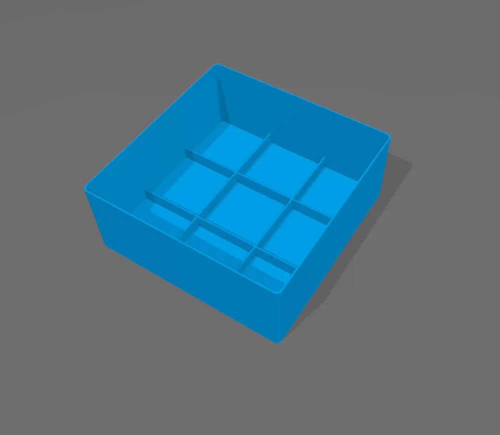 Customizable parametric boxes/bins by Tobster093 MakerWorld: Download ...