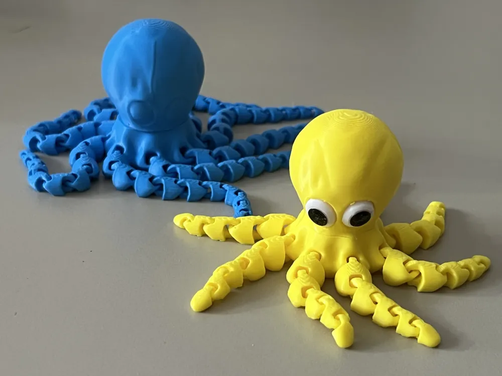 Pulpo antiestrés de articulaciones móviles y rotación flexible por ...