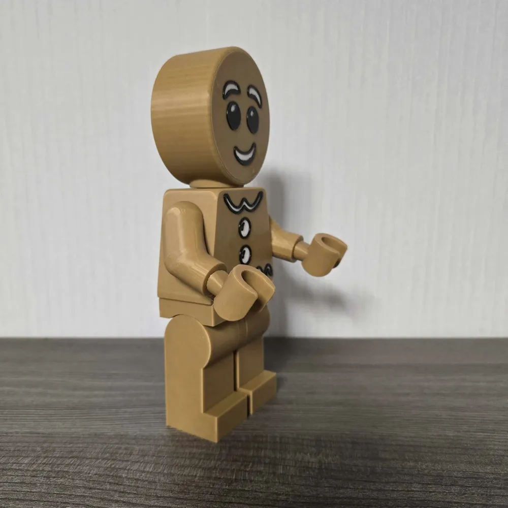 Gingerbread Man * 500% ~22 cm by HeiHei MakerWorld: Download Free 3D Models
