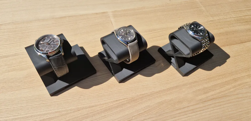 MODULAR Watch Stand Holder Customizable System by Artur MakerWorld: Download Free 3D Models