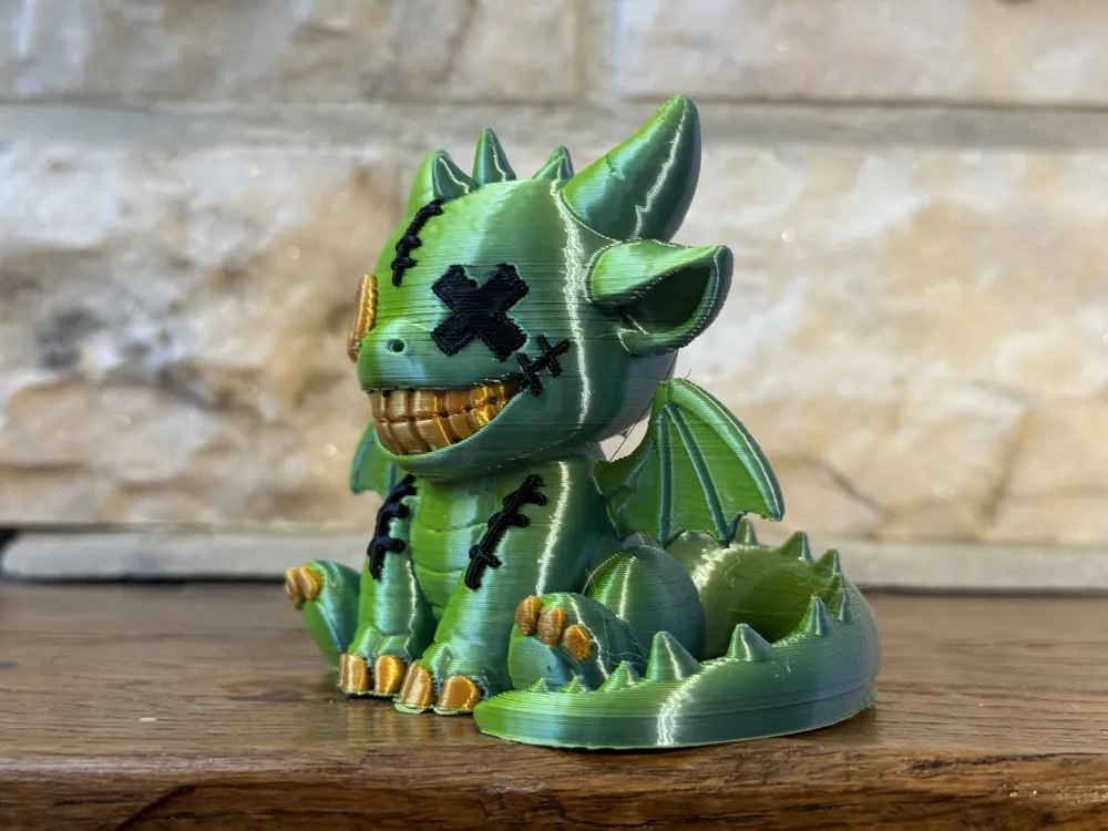 Blaze the Nightmare Dragon –Cozy Horror Collection - Free 3D Print ...