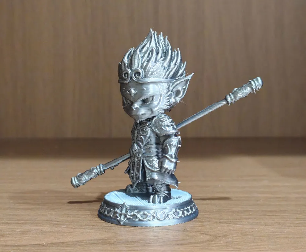 Demon Monkey Sun Wukong - Free 3D Print Model - MakerWorld
