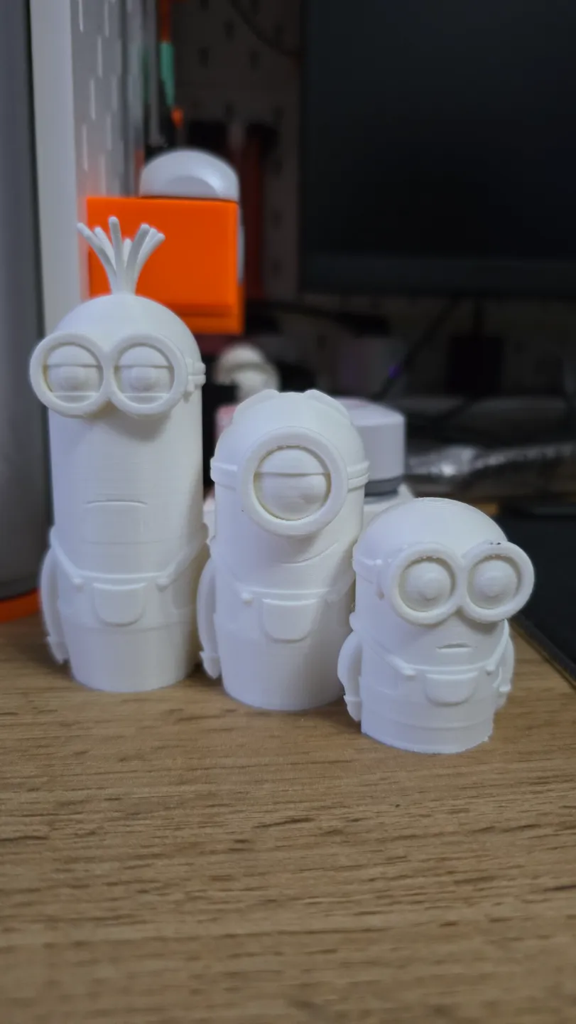 Minions Stuart , Bob und Kevin Wind-Up Walking Remixed by 3DMetalCave ...