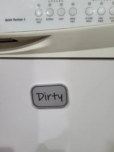 Clean / Dirty Dishwasher Magnet by nicks3dprintedsolutions - MakerWorld