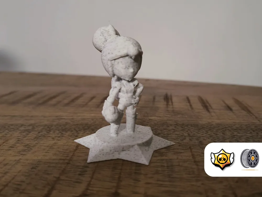 Janet | Brawl Stars Figurine Remixed by Mike.stl MakerWorld: Download ...