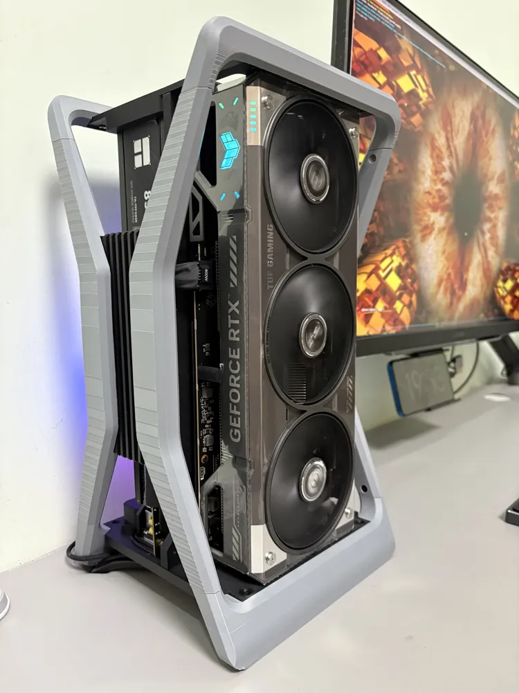 X-Core Open PC Case - Free 3D Print Model - MakerWorld
