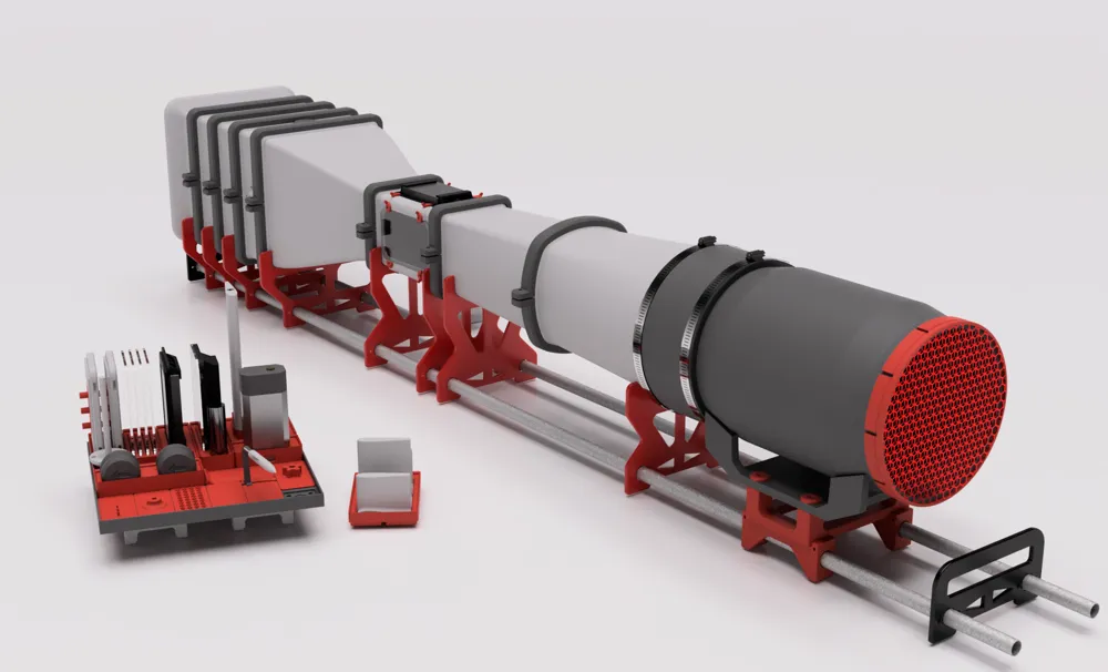 Gridfinity Organization Set for STEM Wind Tunnel by Jerrod H - MakerWorld