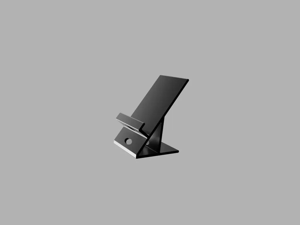 single phone holder / Simple support de téléphone by sgenos - MakerWorld
