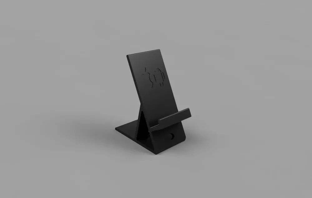 single phone holder / Simple support de téléphone by sgenos - MakerWorld