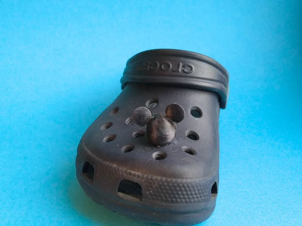 Mickey Mouse croc charm by ThemeParkBoy MakerWorld: Download Free 3D Models