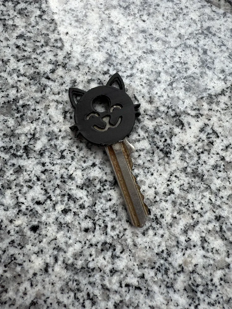 Cute Cat Key Cover - Free 3D Print Model - MakerWorld