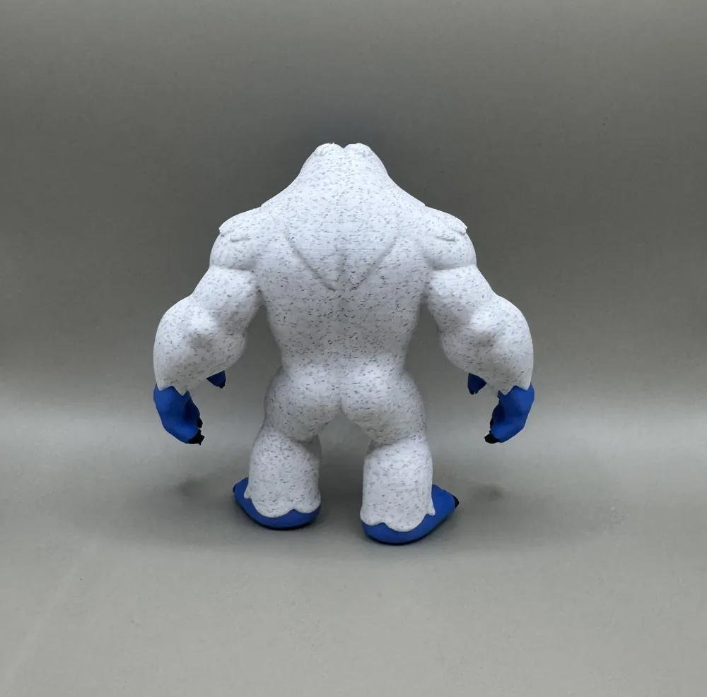 Yeti Snow Monster - Free 3D Print Model - MakerWorld