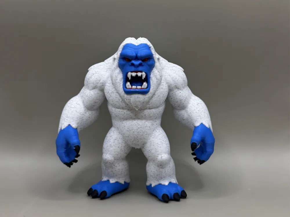 Yeti Snow Monster - Free 3D Print Model - MakerWorld