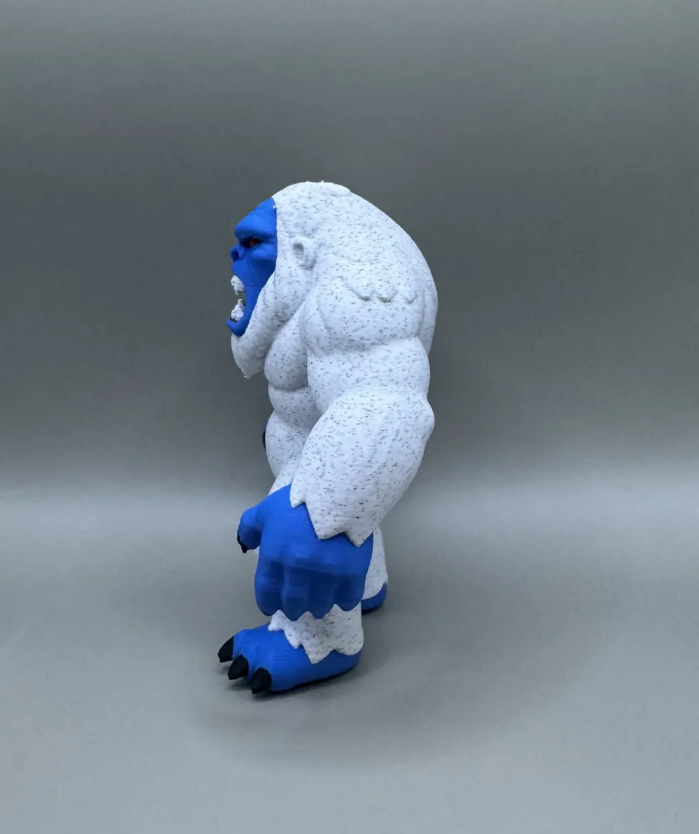 Yeti Snow Monster - Free 3D Print Model - MakerWorld