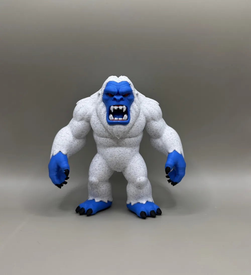 Yeti Snow Monster - Free 3D Print Model - MakerWorld