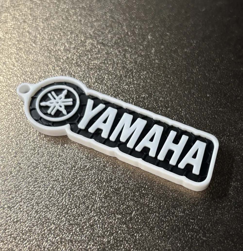 Yamaha Keychain - Free 3D Print Model - MakerWorld