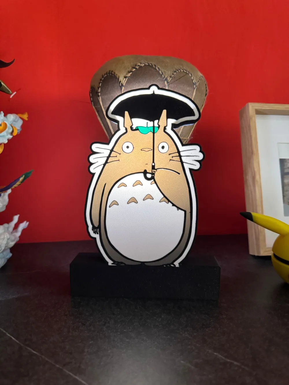 Totoro with Umbrella – Decorative Lightbox by Tukis MakerWorld ...