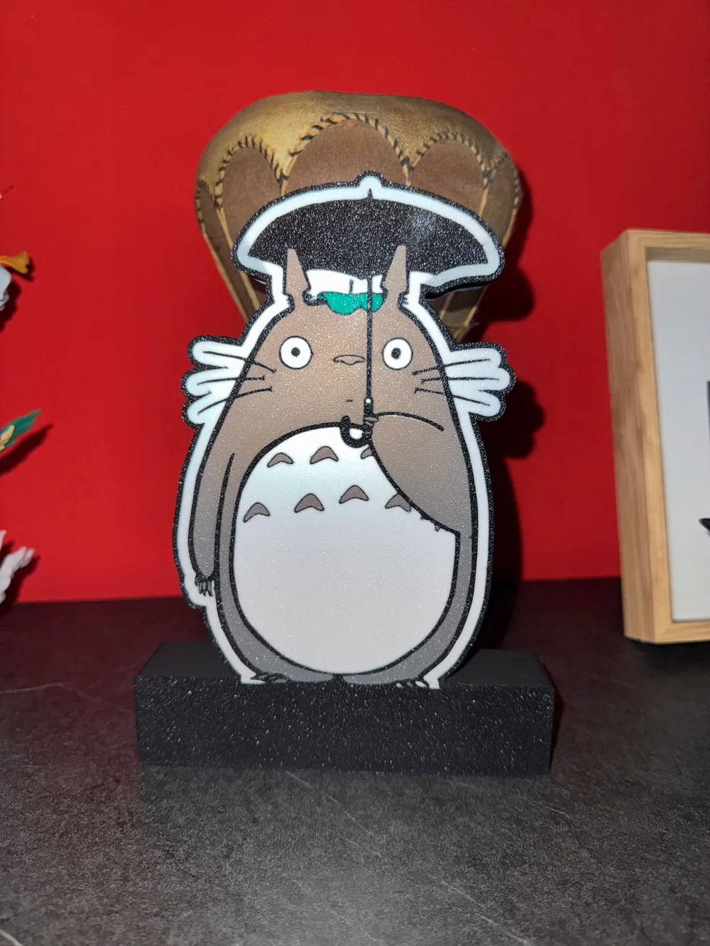 Totoro with Umbrella – Decorative Lightbox by Tukis MakerWorld ...