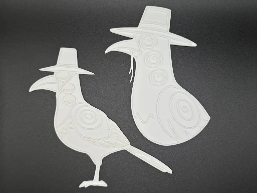 Sussie Bird Magpie Kpop Demon Hunters Coloring by Merilno3D MakerWorld ...