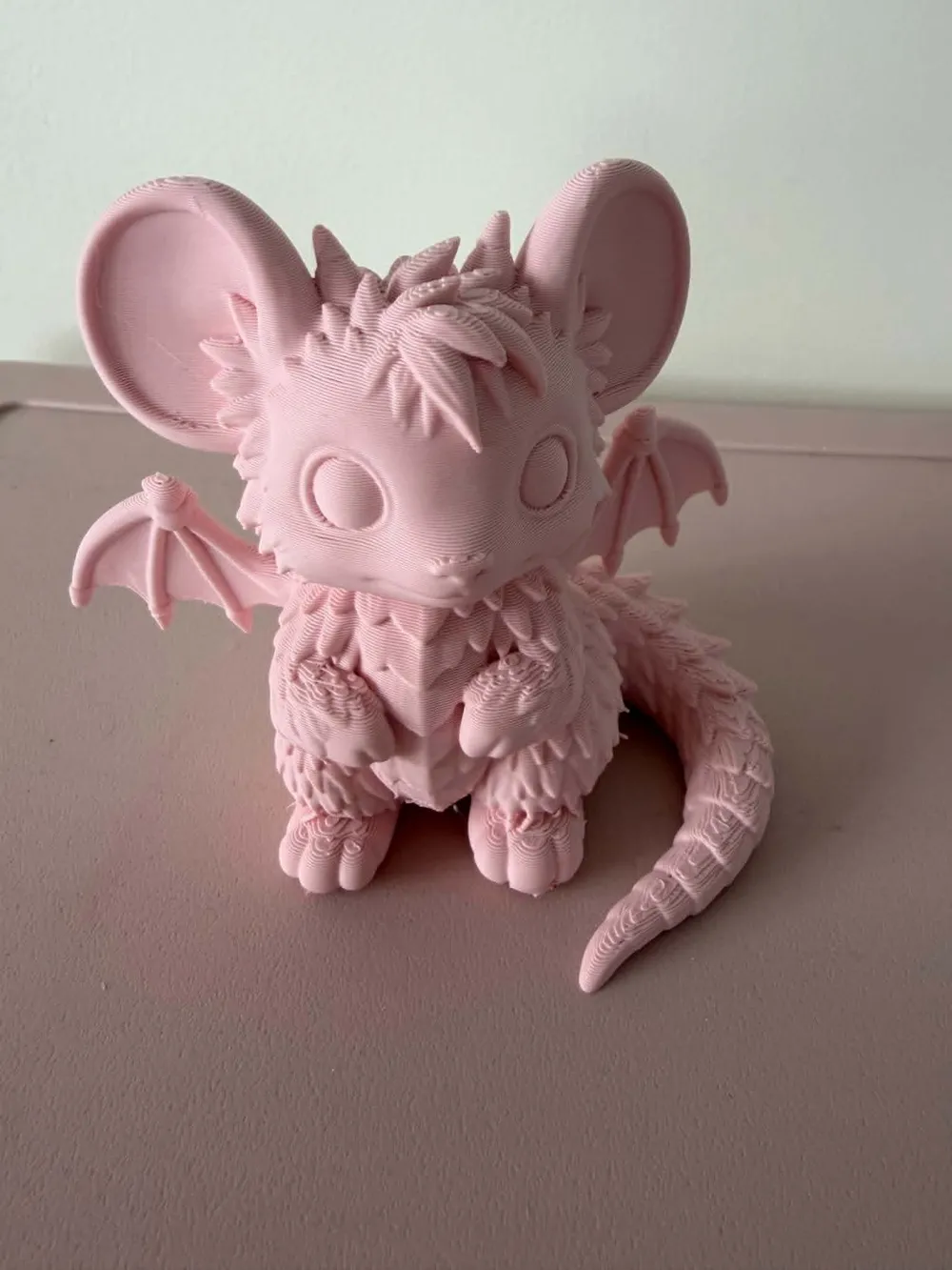 Whisk the Mouse Dragon - Free 3D Print Model - MakerWorld
