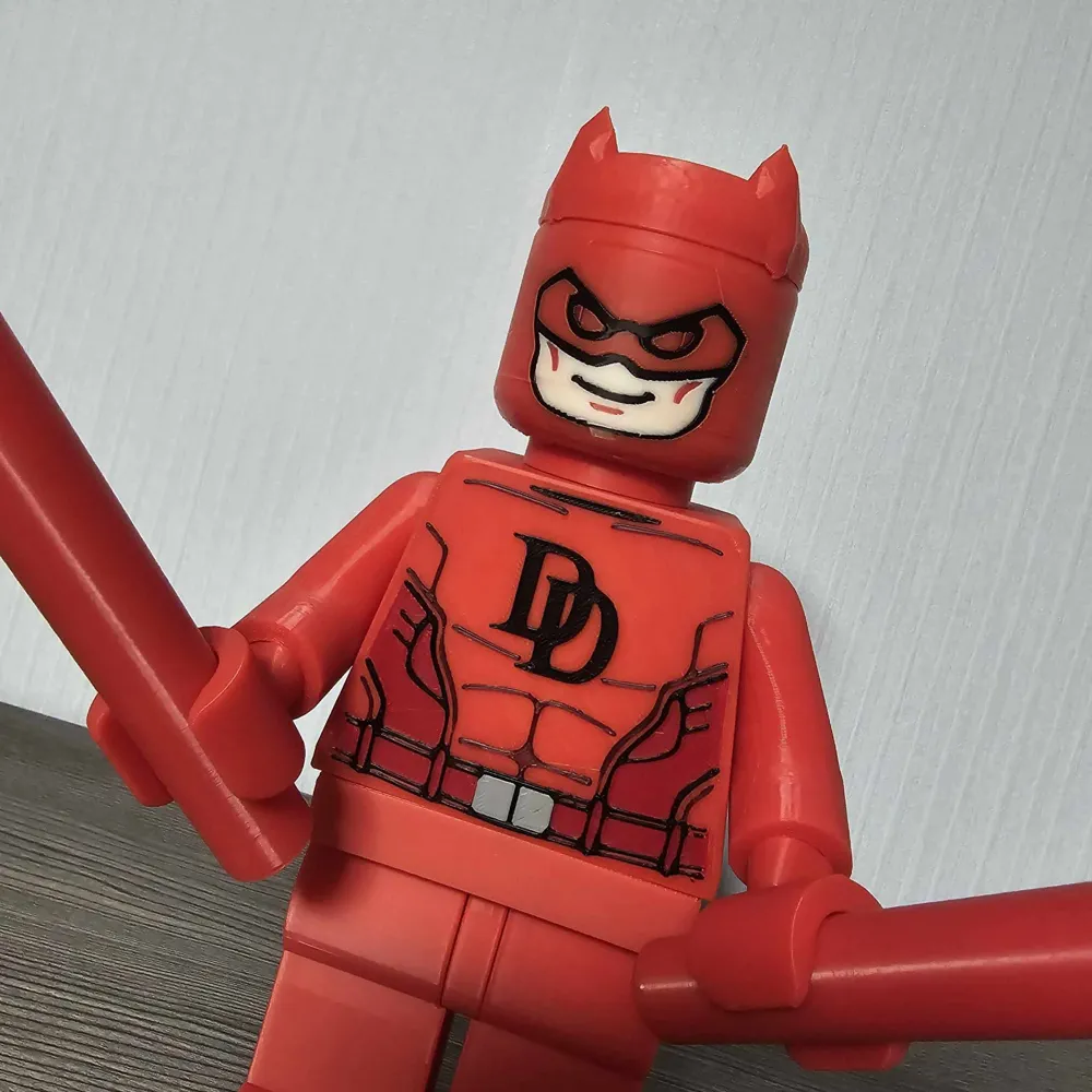 Daredevil * 500% ~ 21 cm - Free 3D Print Model - MakerWorld