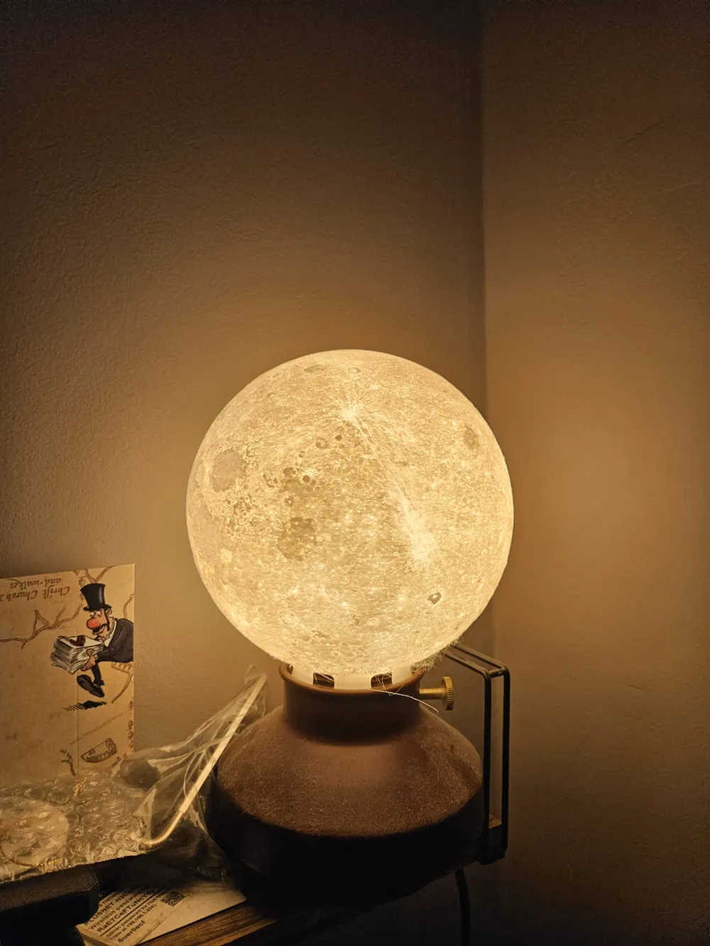 Moon globe for Ikea Tarnby Remixed by Nailmind - MakerWorld